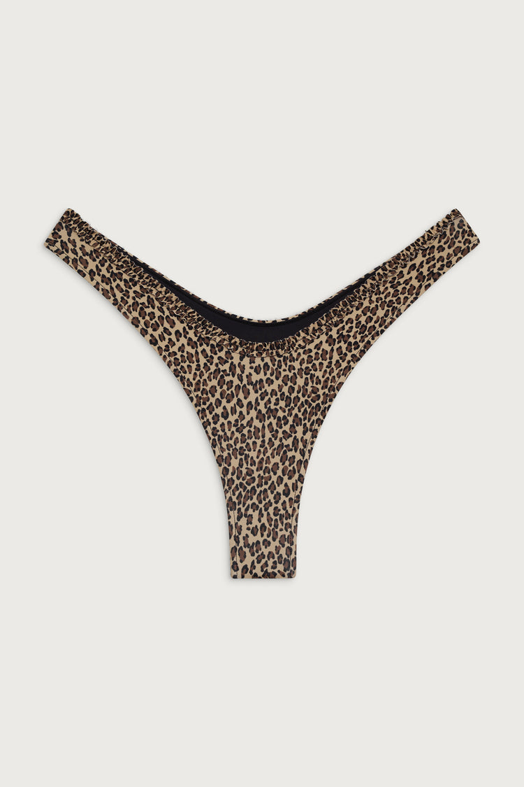 Full Moon Micro Bikini Bottom - Baby Leopard
