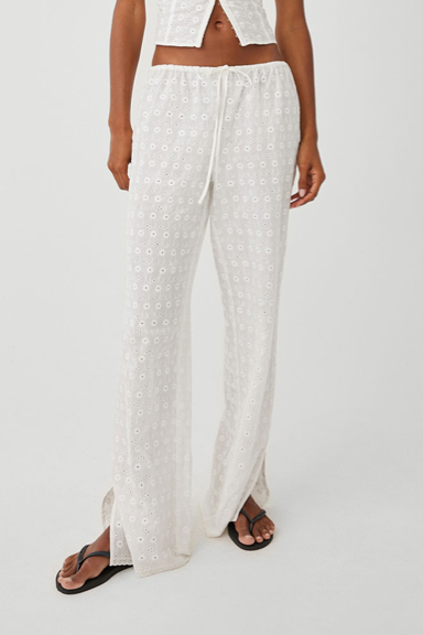 Gavin Cheeky Bikini Bottom - Blue Paisley